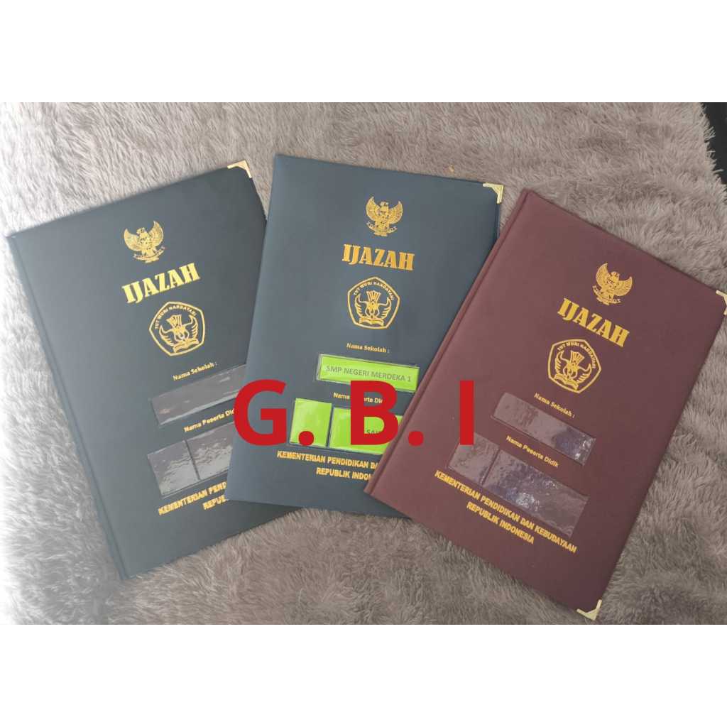 Jual Map Ijazah Custom (HOTPRINT) TK, SD, SMA, Dokumen Kelulusan ...