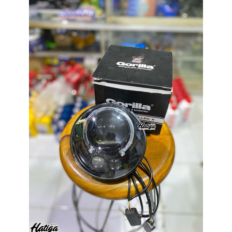 Jual LAMPU BILED GORILLA V1 5,75 inch MODEL PRO 7 LASER | Shopee Indonesia