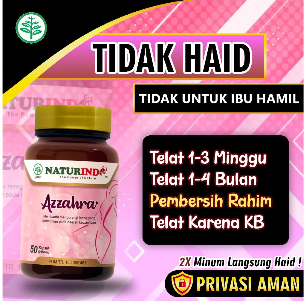 Jual Obat Telat Dateng Bulan Haid Pelancar Pelancat Haid Tidak Teratur ...