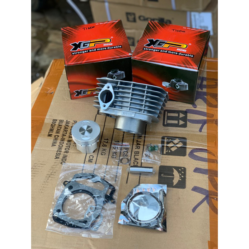Jual Blok Mesin Tiger Cylinder Blok XGP Racing Set Piston 65,5mm ...