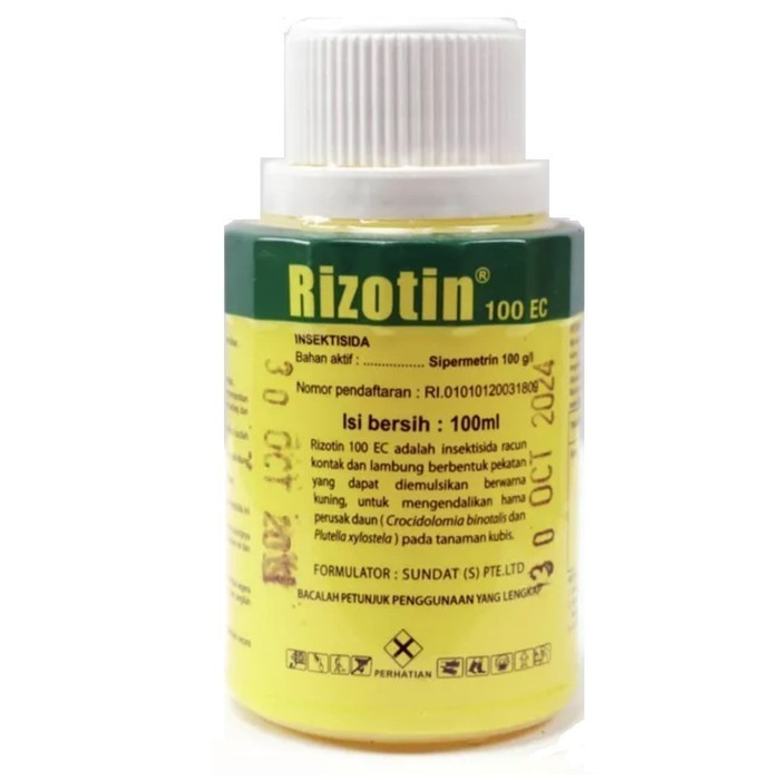 Jual Insektisida Rizotin 100EC - 100ml | Shopee Indonesia