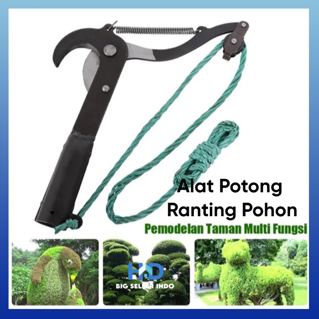 Jual BS Alat Potong Ranting Pohon Gunting Dahan Model Tarik Pisau Tali ...
