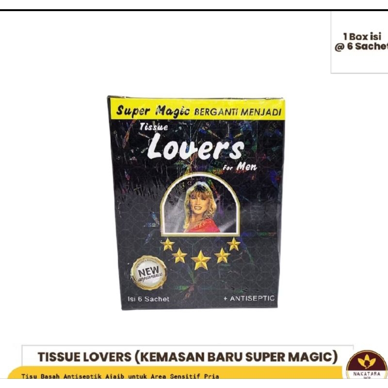 Jual TISU LOVERS Original 100% Magic Kemasan 1box | Shopee Indonesia