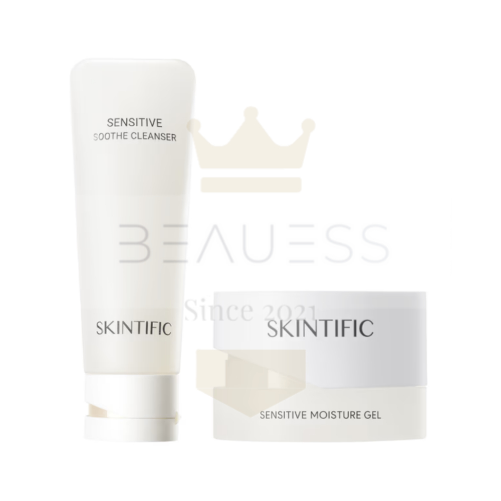 Jual SKINTIFIC SENSITIVE SERIES | SOOTHE CLEANSER | MOISTURE GEL ...