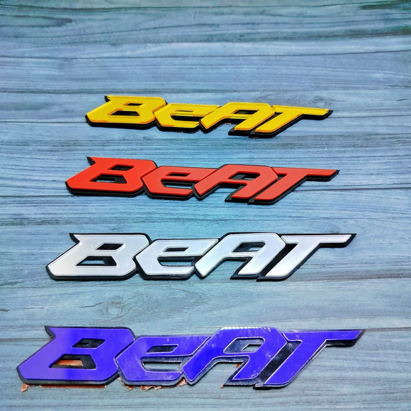 Jual Stiker beat logo beat emblem timbul logo 3d model stiker 1 biji ...