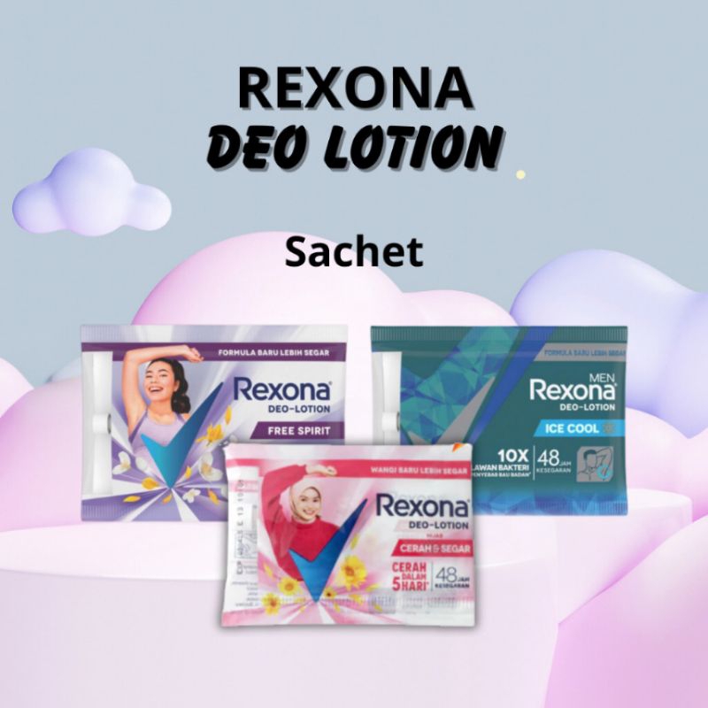 Jual Rexona Deo-Lotion Sachet [Satuan] | Shopee Indonesia