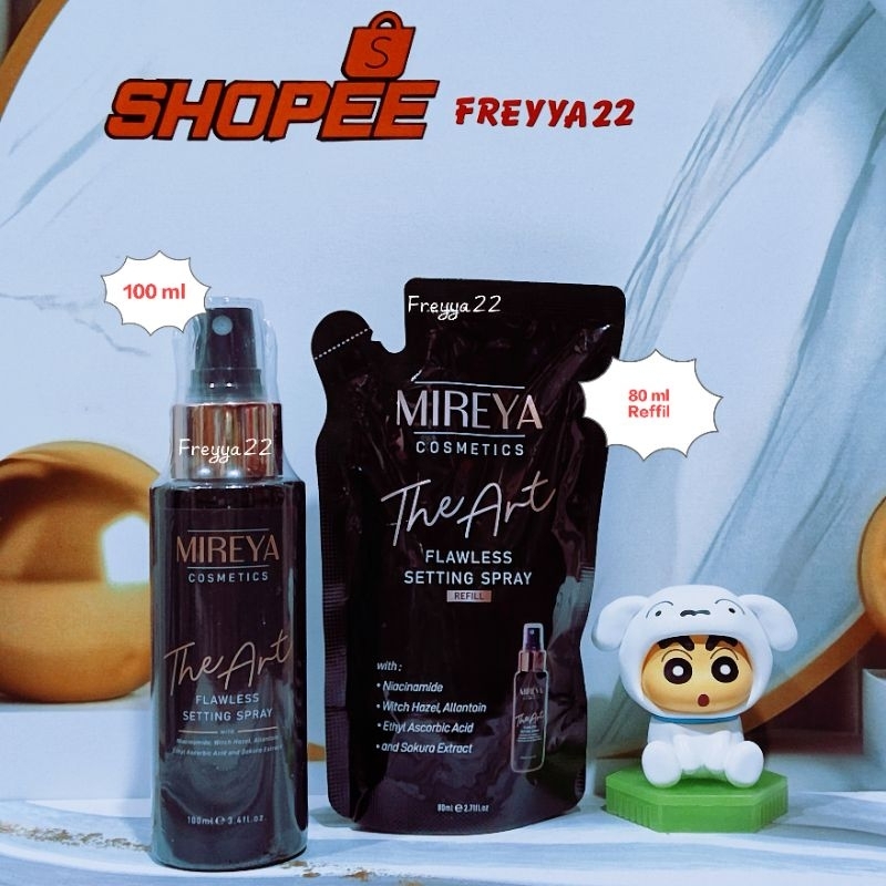 Jual Mireya The Art Flawless Setting Spray & Finishing Spray Cosmetics ...