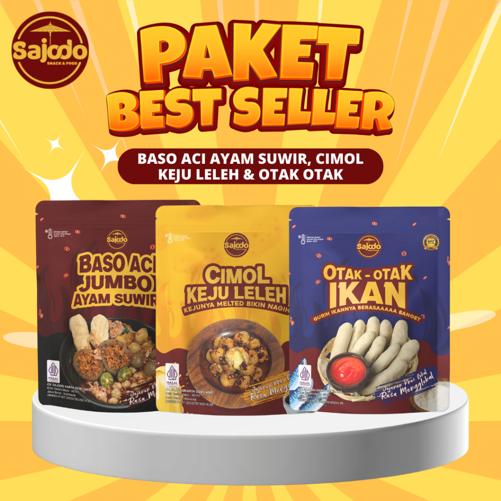 Jual [Paling Murah] PAKET BEST SELLER BASO ACI JUMBO, CIMOL KEJU LELEH ...