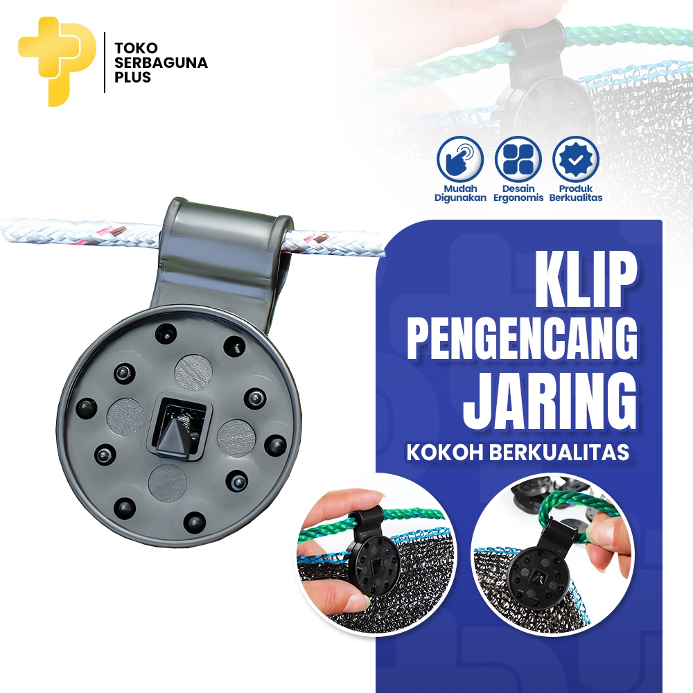 Jual Klip Penjepit Paranet Clip Net Bulat Waring Dekorasi Taman Rumah ...