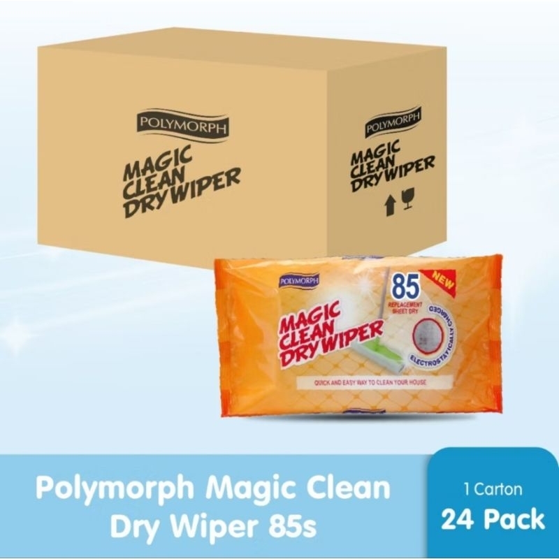 Jual Promo (Beli 5 Gratis 1) Magic Clean Dry/Wet Wiper /Tisu Pel Polymorph / Alat pembersih ...