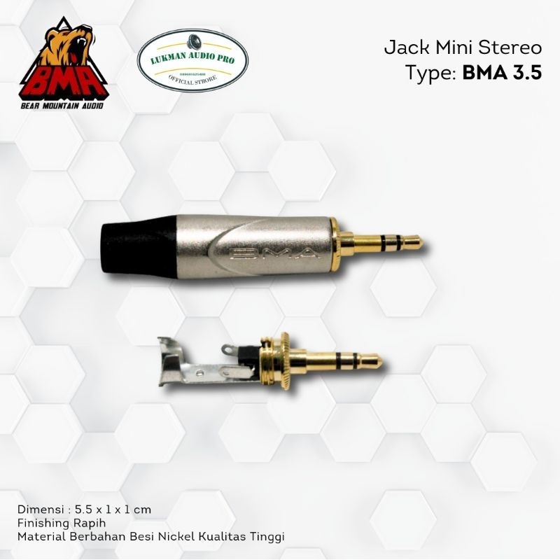 Jual Jack akai mini stereo / Jack hp BMA Original | Shopee Indonesia