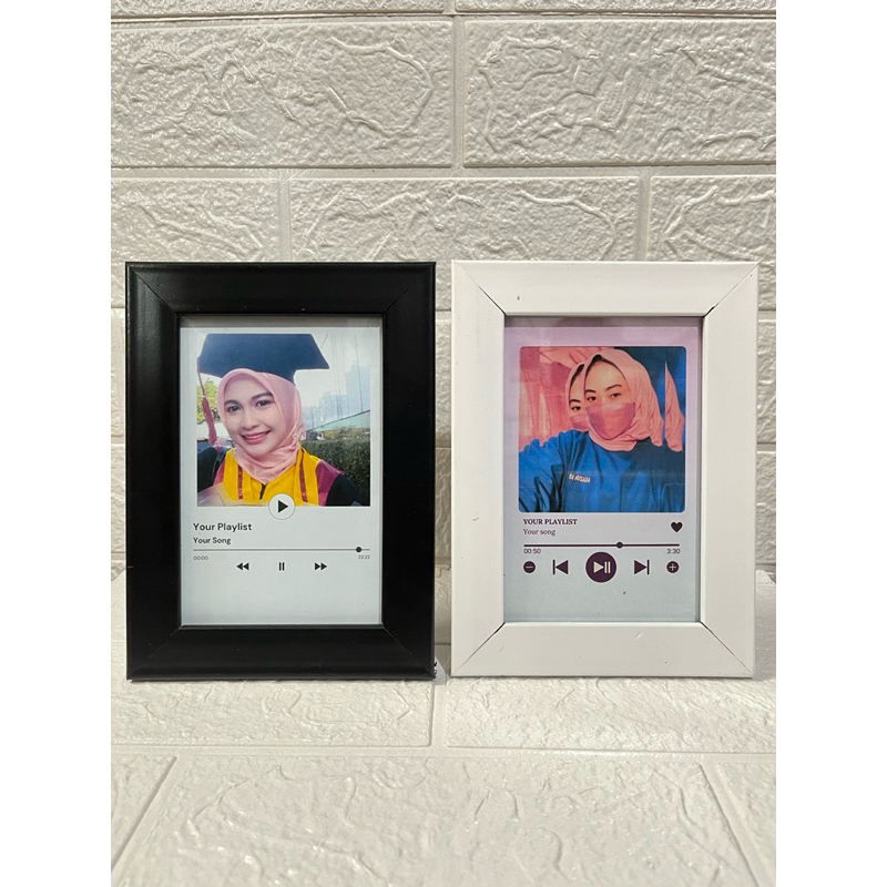 Jual Pigura Cetak Foto Custom Bingkai 4R (15x10cm) Kado Ulang Tahun ...