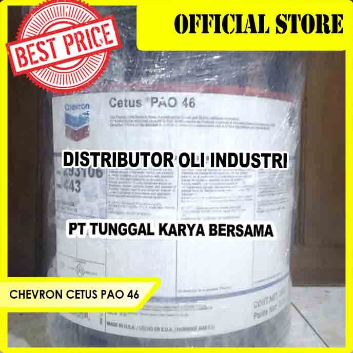 Jual CHEVRON CETUS PAO 46 ( 20 Liter - Ready Stock ) | Shopee Indonesia