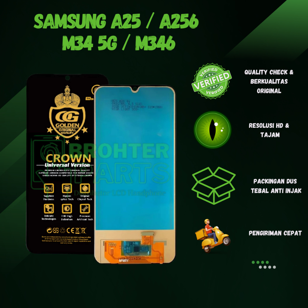 Jual LCD SAMSUNG A25 / A256 / M34 5G / M346 TOUCHSCREEN FULLSET ...