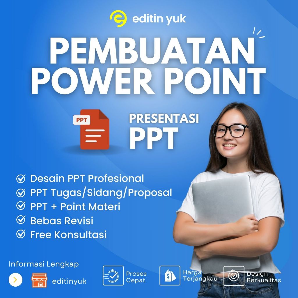 Jual Pembuatan PPT Presentasi | Jasa Desain PowerPoint | Presentasi ...