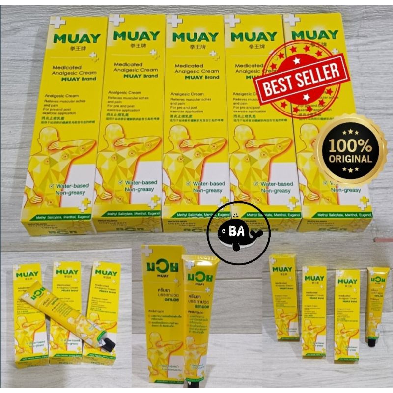 Jual MUAY NAMMAN Thai Boxing// Minyak gosok original Thailand | Shopee ...