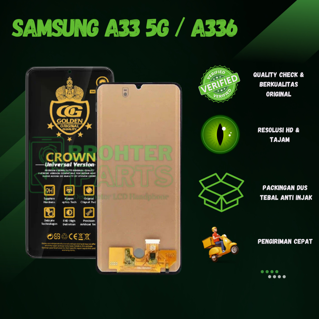 Jual LCD SAMSUNG A33 5G / A336 TOUCHSCREEN FULLSET COMPLETE | Shopee Indonesia