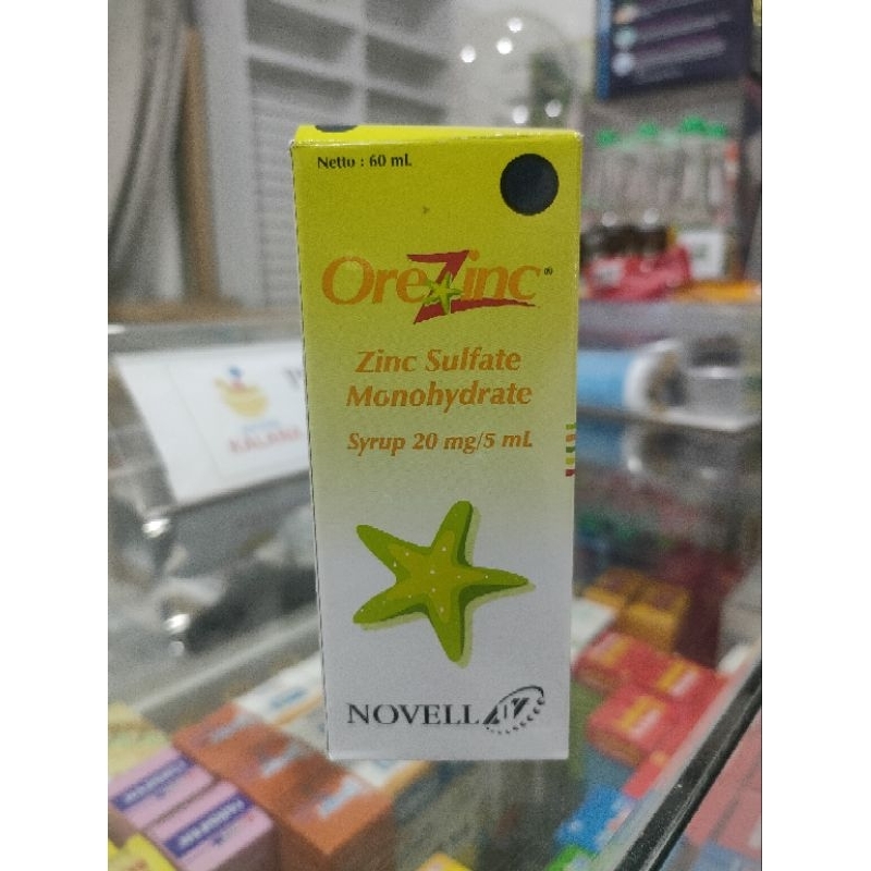 Jual OREZINC SIRUP 20 MG/5 ML BOTOL 60 ML | Shopee Indonesia