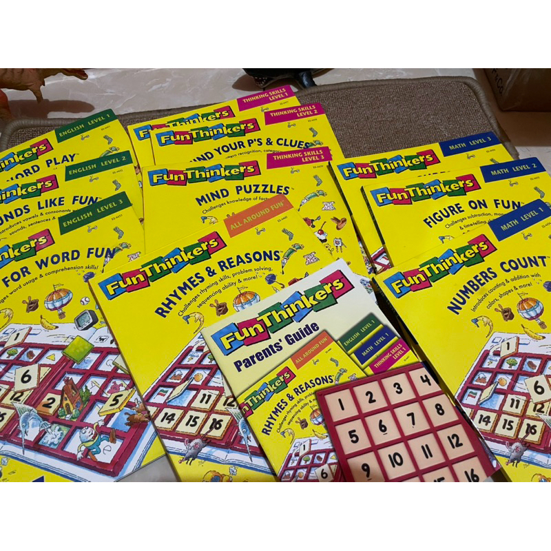 Jual Jual Buku Aktivitas-Fun Thinkers (Lengkap 10 buku)+1 buku paduan ...