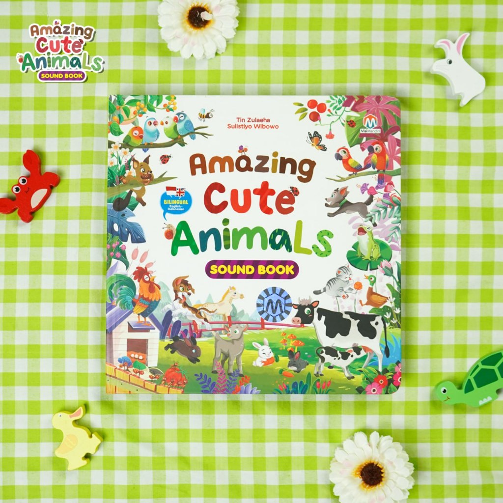 Jual F and X AMAZING CUTE ANIMALS SOUND BOOK | Shopee Indonesia