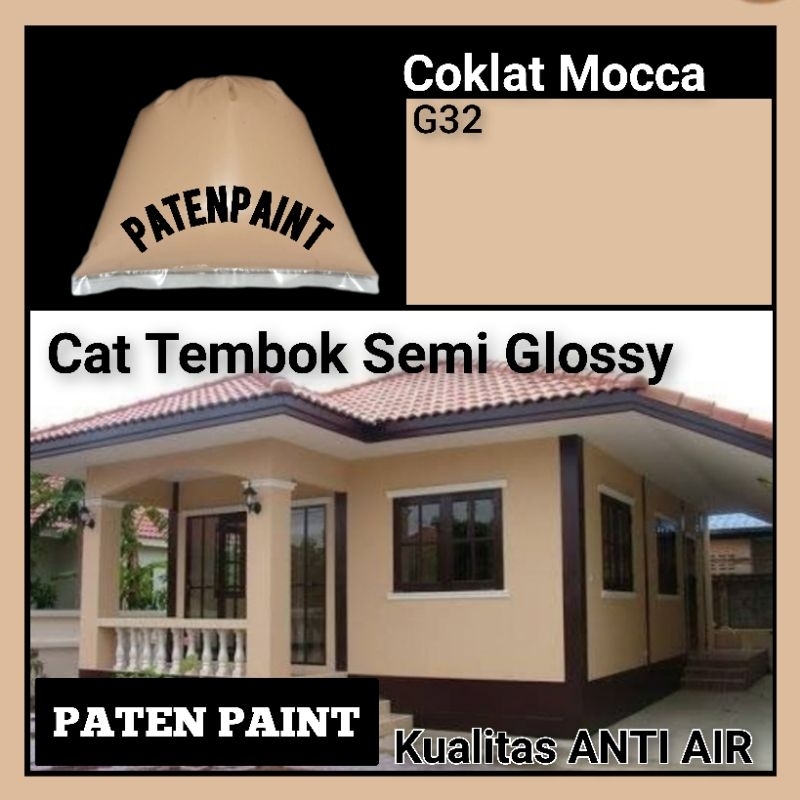 Jual cat tembok coklat mocca cat tembok semi glossy cat tembok kiloan ...