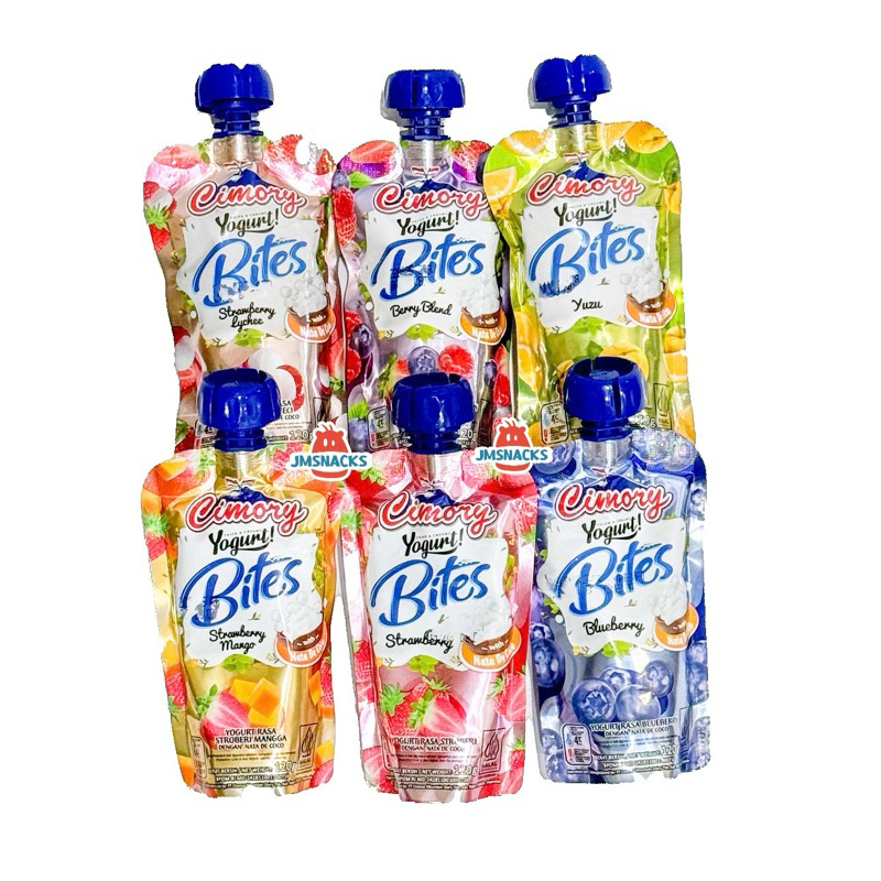 Jual [PROMO!!] Cimory Squeeze BITES 120gr - yoghurt viral nikmat enak ...