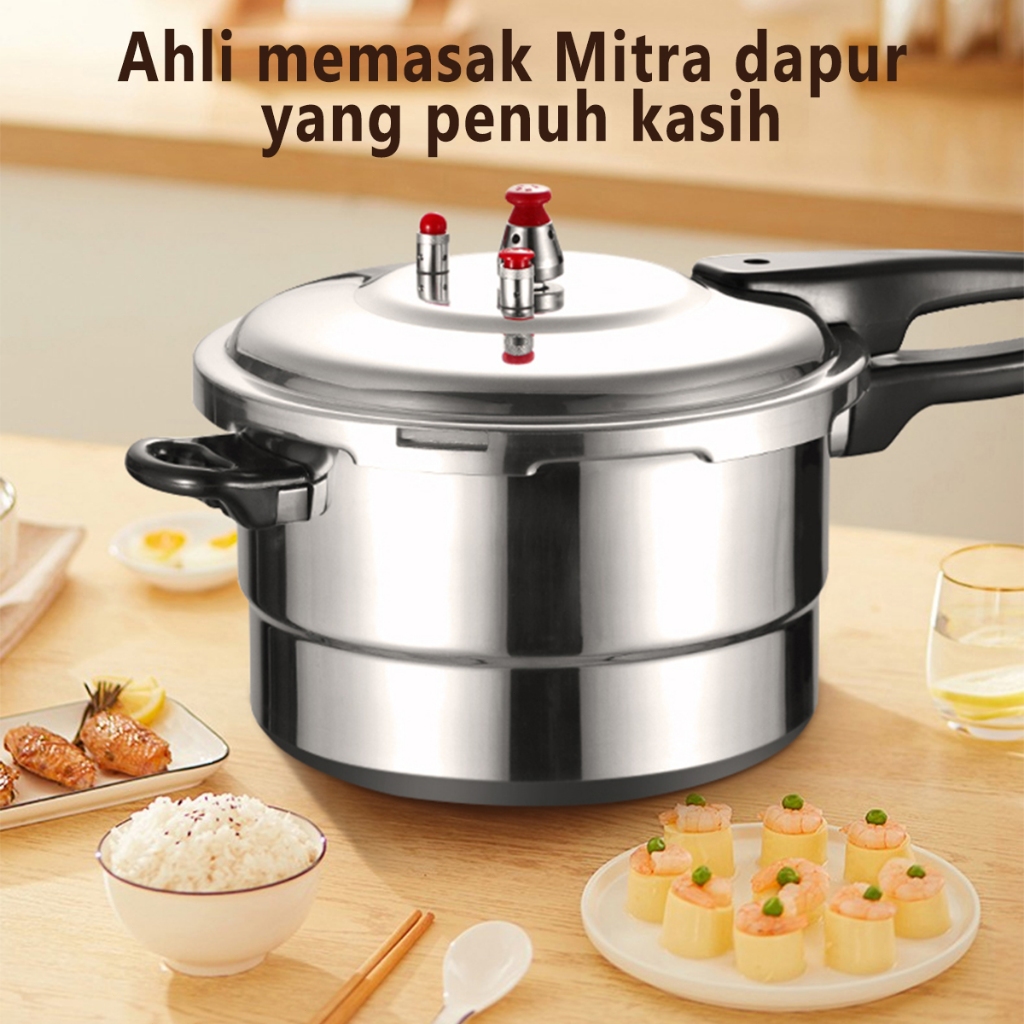 Jual hmxhao Panci Presto Alumunium Serbaguna anti lengket Pressure Cooker 3L 4L 5L 7L 9L 11L ...