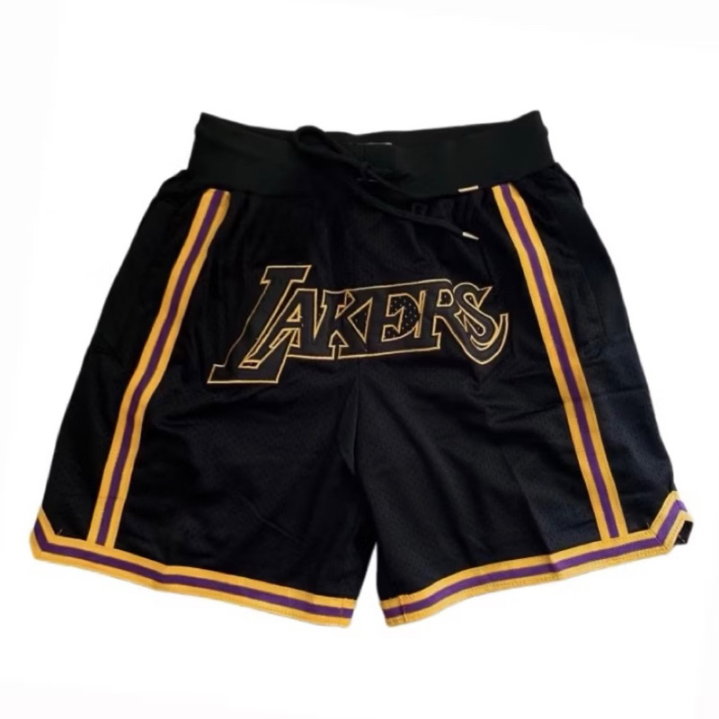Jual CELANA BASKET SIGNATURE JDON X LAL LOS ANGELES LA HITAM GOLD BLACK ...