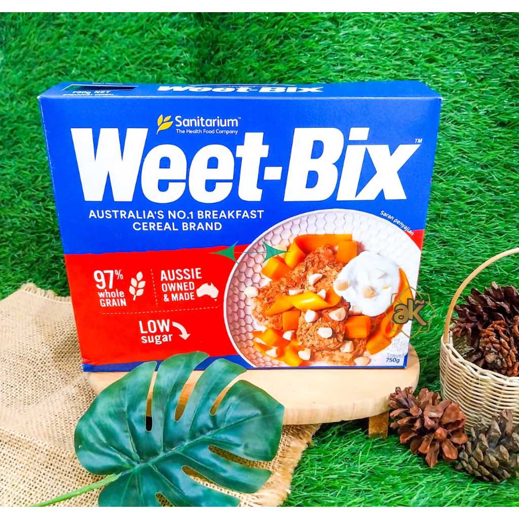 Jual WEET BIX CEREAL / SEREAL OAT WEET BIX 750gr HALAL Sanitarium Weet ...