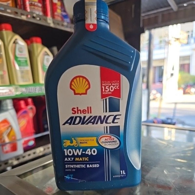 Jual Oli Shell Advance Matic 10w/40 Liter | Shopee Indonesia