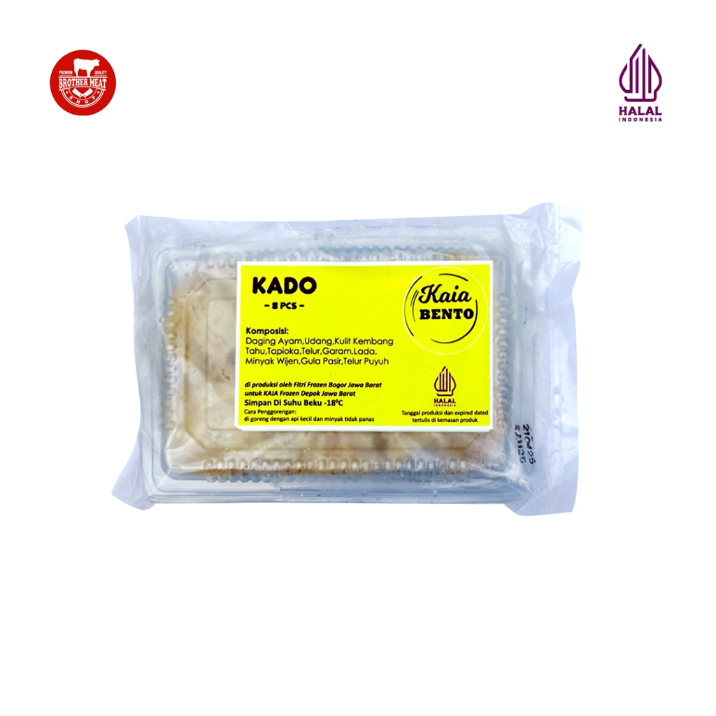 Jual Kaia Bento Kado / Ekado isi 8 - Brothermeatshop | Shopee Indonesia
