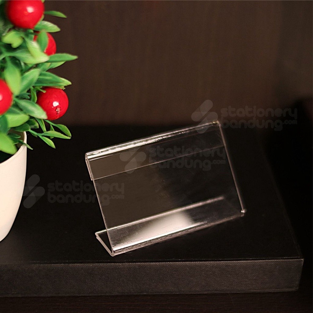 Jual Acrylic akrilik price tag label nama tent card label harga lebel ...