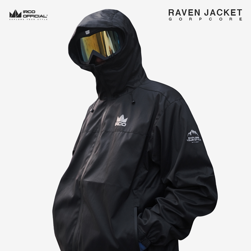 Jual IRCO Raven Jaket Gunung Gorpcore Pria Wanita Waterproof - Jacket ...