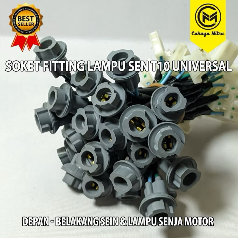 Jual Fitting T10 Socket Soket Dudukan Tancep Colok Lampu Led Bohlam T10 ...
