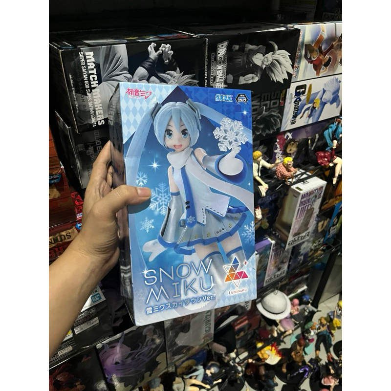 Jual Sega Snow Miku Hatsune Vocaloid Figure | Shopee Indonesia