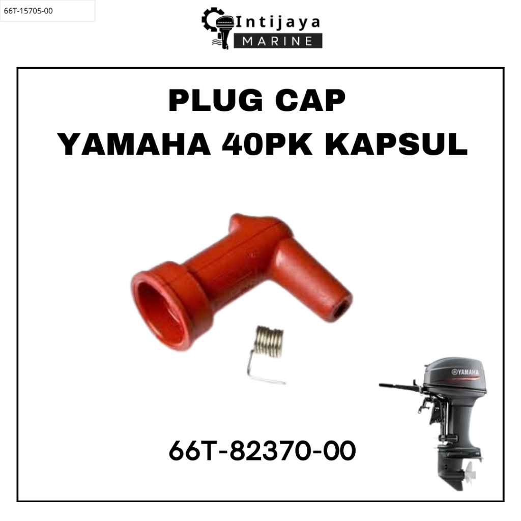 Jual 66T-82370-00 PLUG CAP YAMAHA 40PK KAPSUL | KOP BUSI |TUTUP BUSI ...