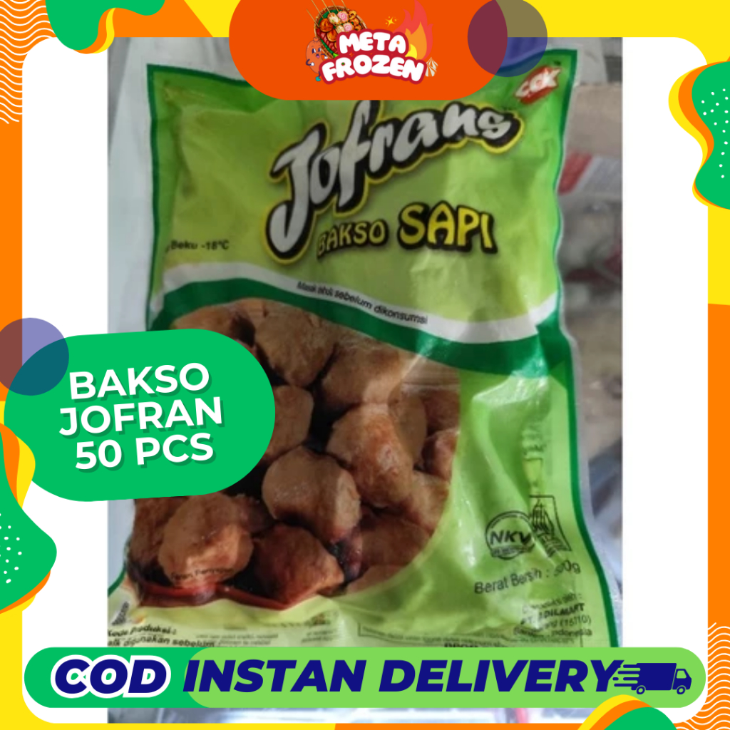 Jual Bakso Sapi Jofrans 500g – Bakso Kenyal dan Lezat untuk Hidangan ...