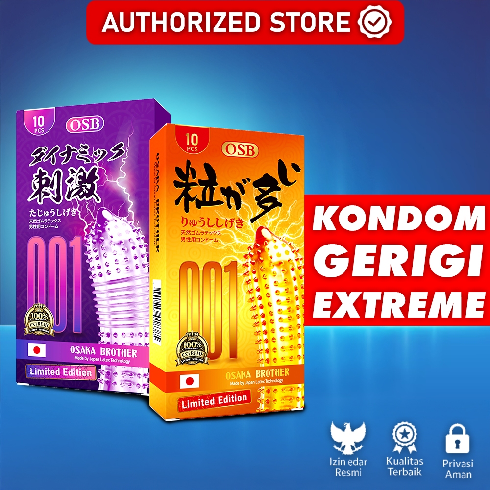 Jual Kondom Premium - Kondom 001 Efek Prang Sang Climax Berduri Bergerigi Tipis | Shopee Indonesia