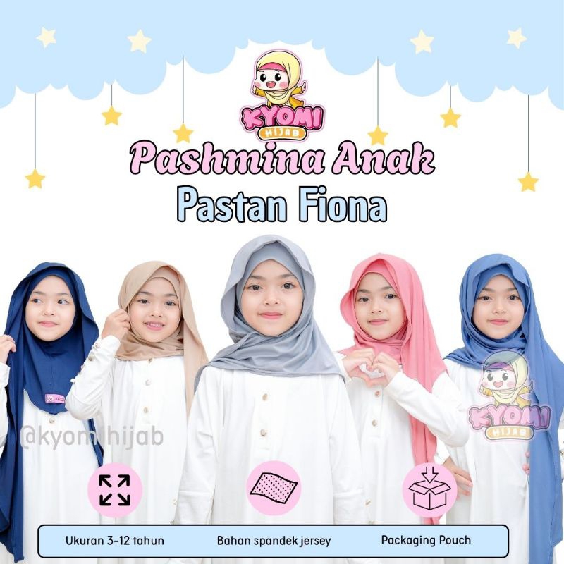 Jual kyomihijab pastan anak jilbab pashmina fiona anak model terbaru 2 ...