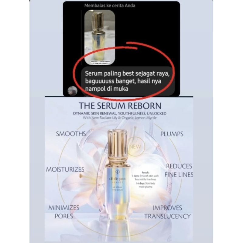 Jual CDP new La Serum Reborn II | Shopee Indonesia