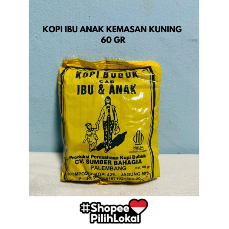Jual Kopi Ibu & Anak Kemasan Kuning | Shopee Indonesia