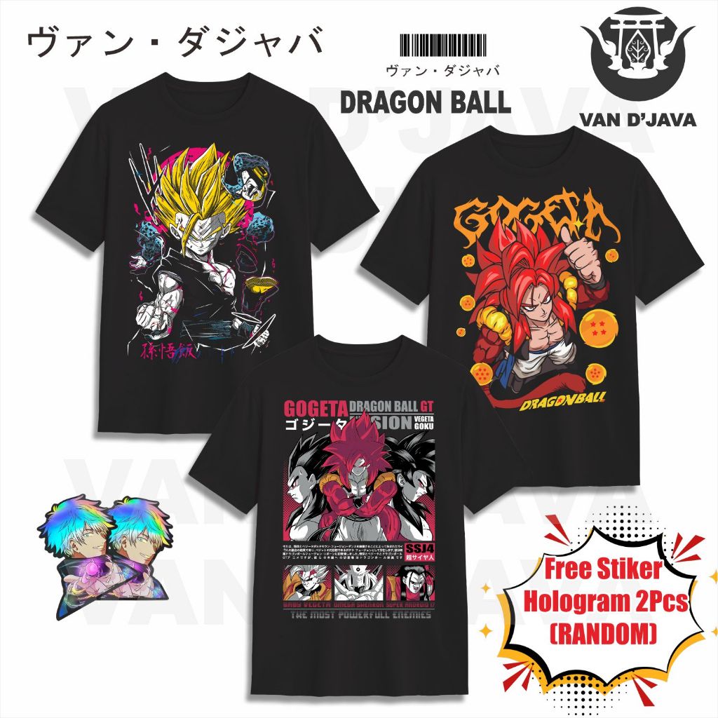 Jual Van D'Java Kaos ANIME Dragon Ball GT & DAIMA | Shopee Indonesia