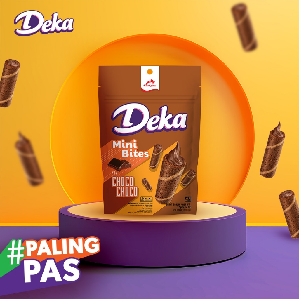 Jual DEKA Wafer Mini Bites - Choco Choco (72g) | Shopee Indonesia