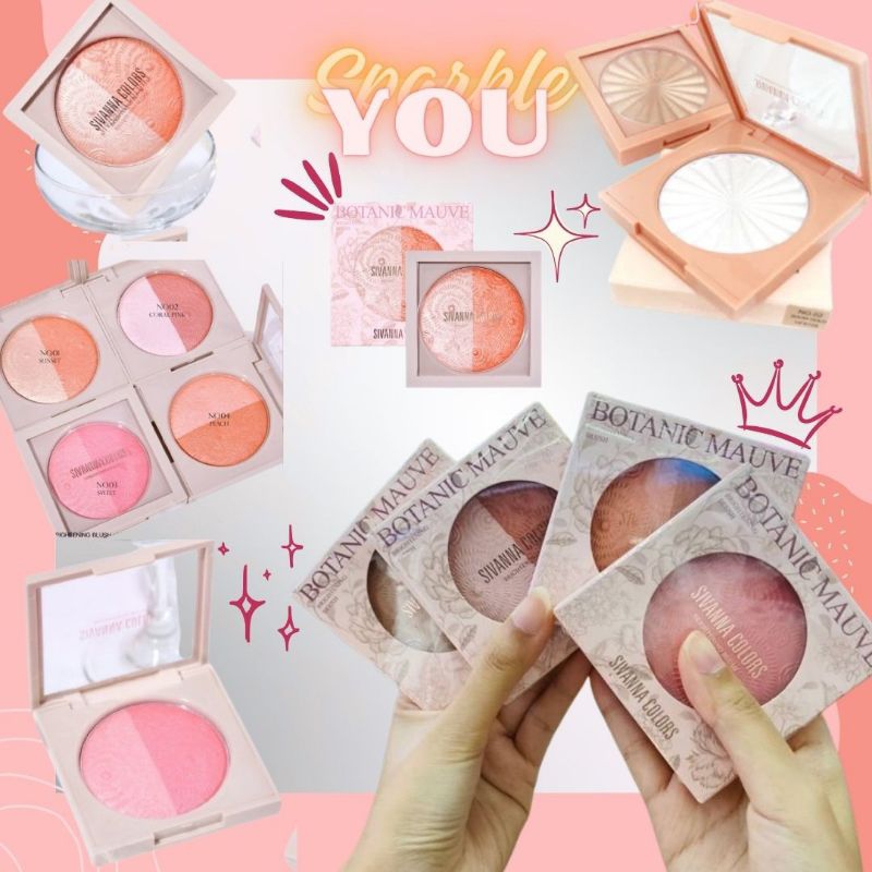 Jual [100% ORI THAI] SIVANNA COLORS BOTANIC MAUVE BRIGHTENING BLUSH ...