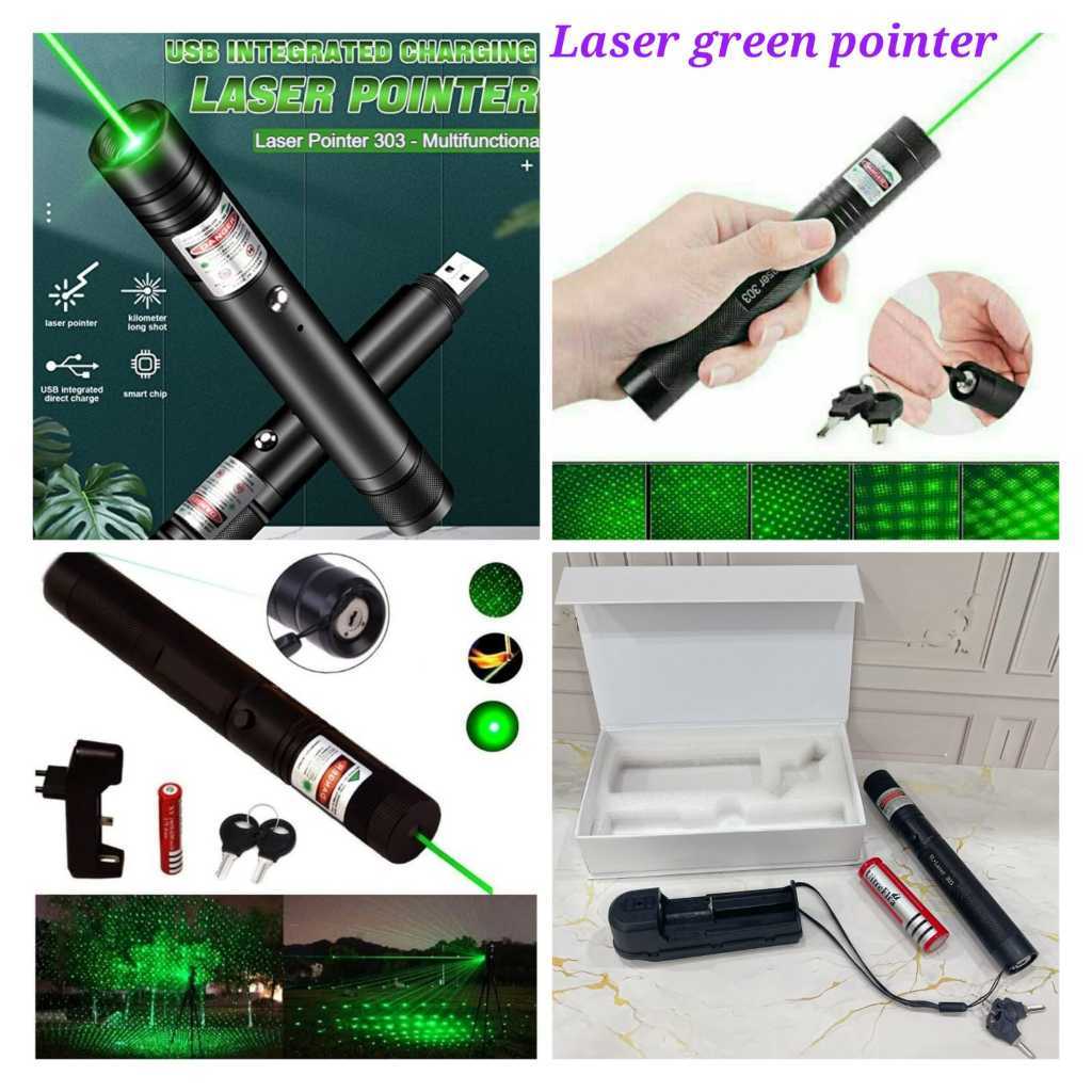 Jual LASER GREEN POINTER CMP 83/Laser Pointer Hijau - 303 | Shopee ...