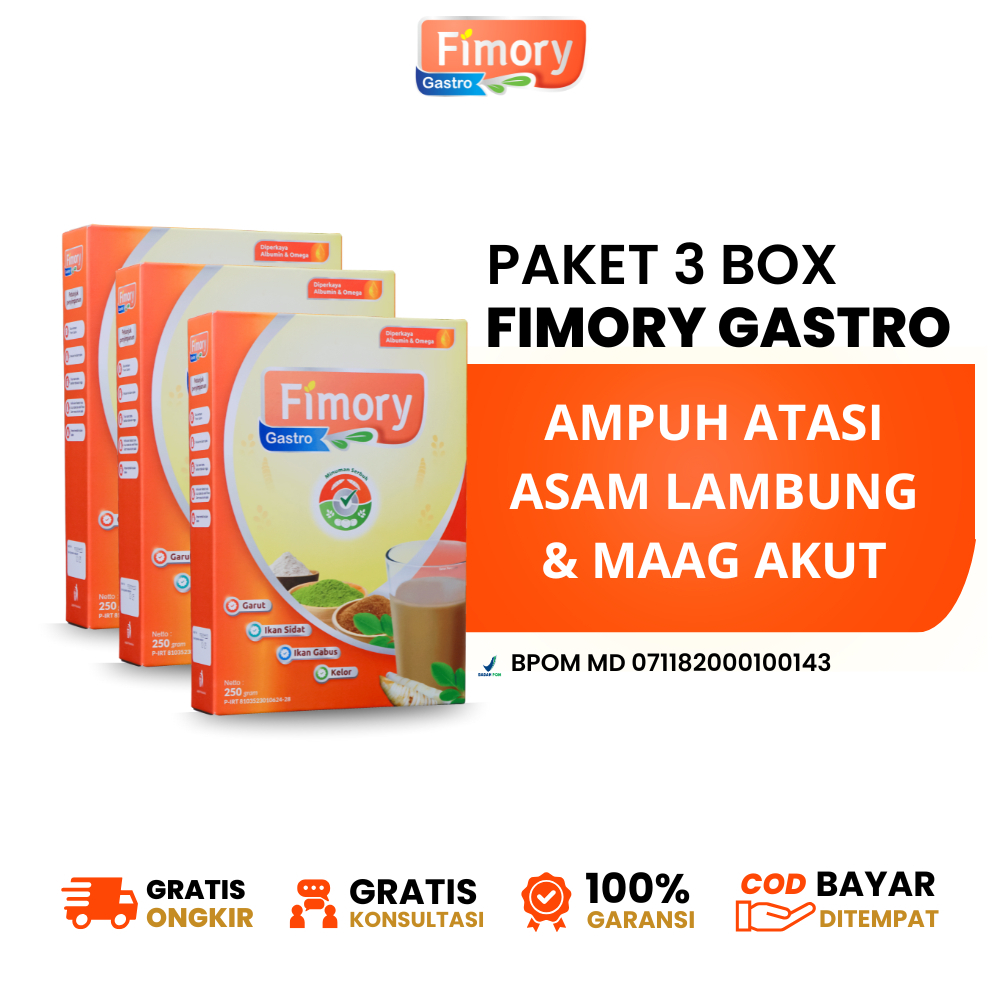 Jual Paket 3 Box Fimory Gastro - Minuman Sehat Ampuh Atasi Asam Lambung ...