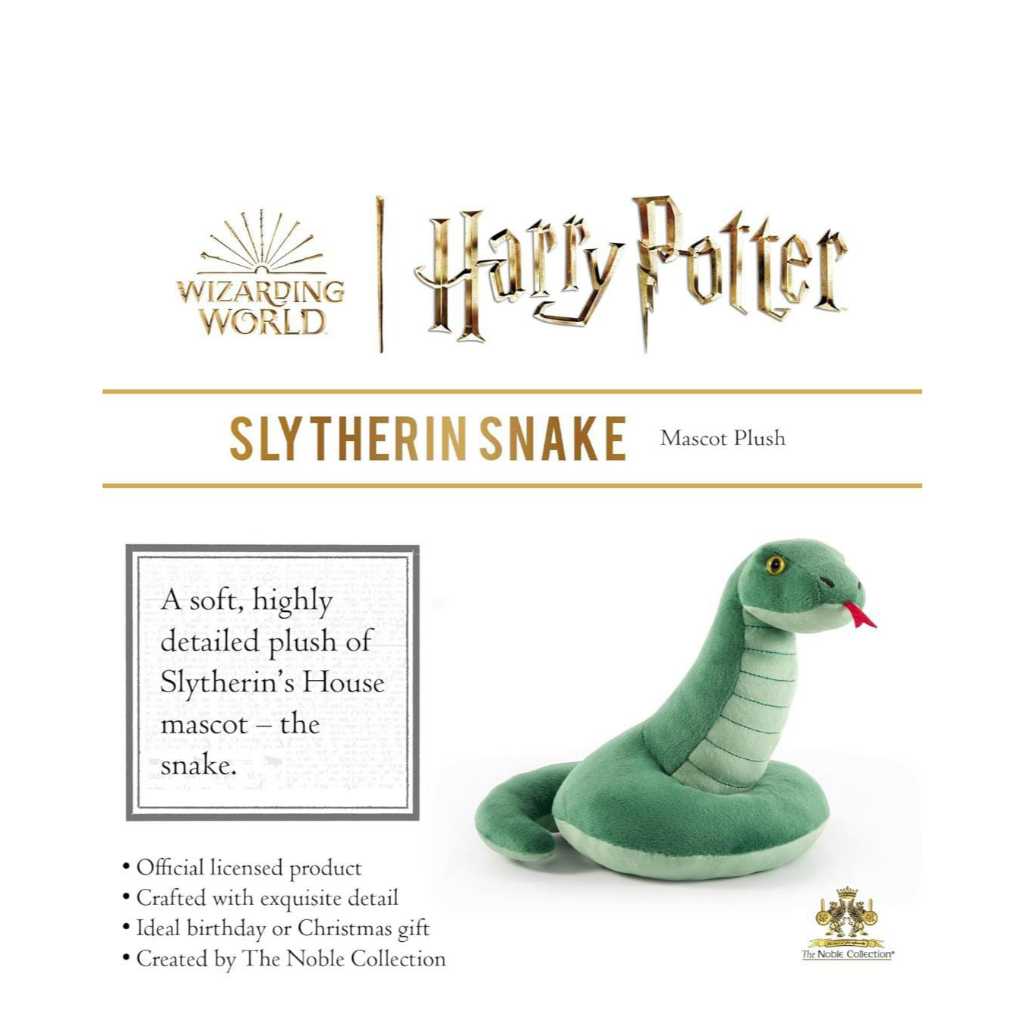 Jual Boneka Harry Potter Slytherin Snake Mascot Plush | Shopee Indonesia