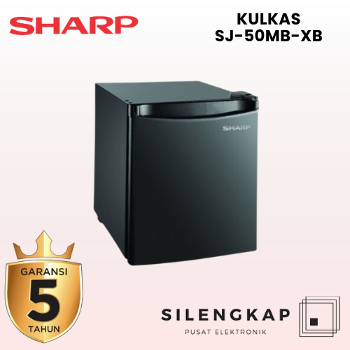 Jual Kulkas Mini Bar SHARP SJ-50MB-XW Kulkas Portable Garansi Resmi ...