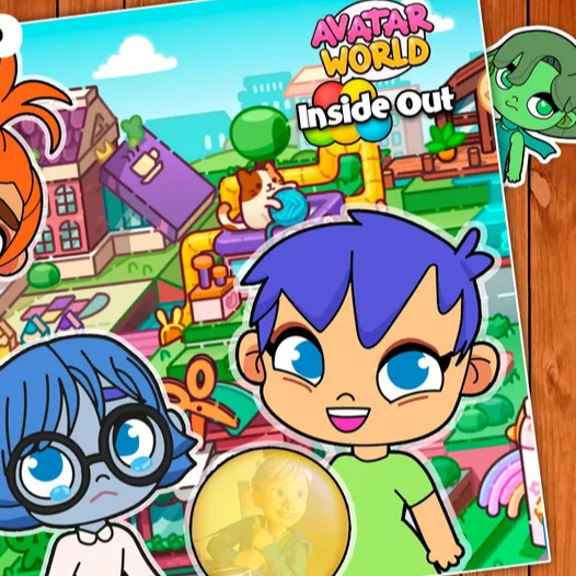 Jual toca boca paper doll album "Inside Out 2" avatar world mainan ...