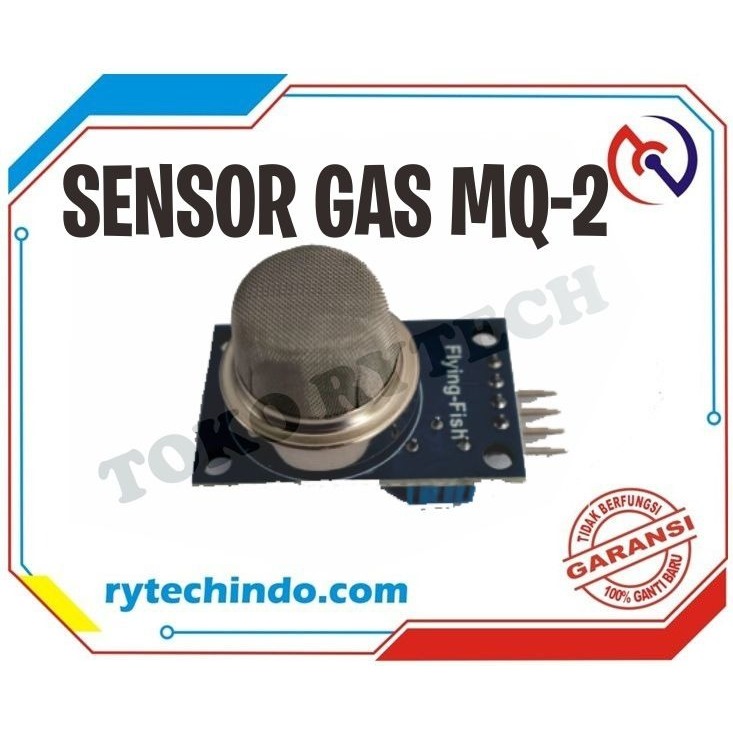 Jual Sensor gas MQ2 - MQ-2 Smoke, Asap, Flammable, Metana, Gas Sensor | Shopee Indonesia
